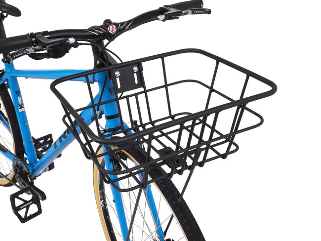 どんなスポーツバイクにも取付け可能なバスケット取付キット『CS-01』、フロントキャリアセット『CS-01+FC』登場！！｜丸八工機株式会社のプレスリリース