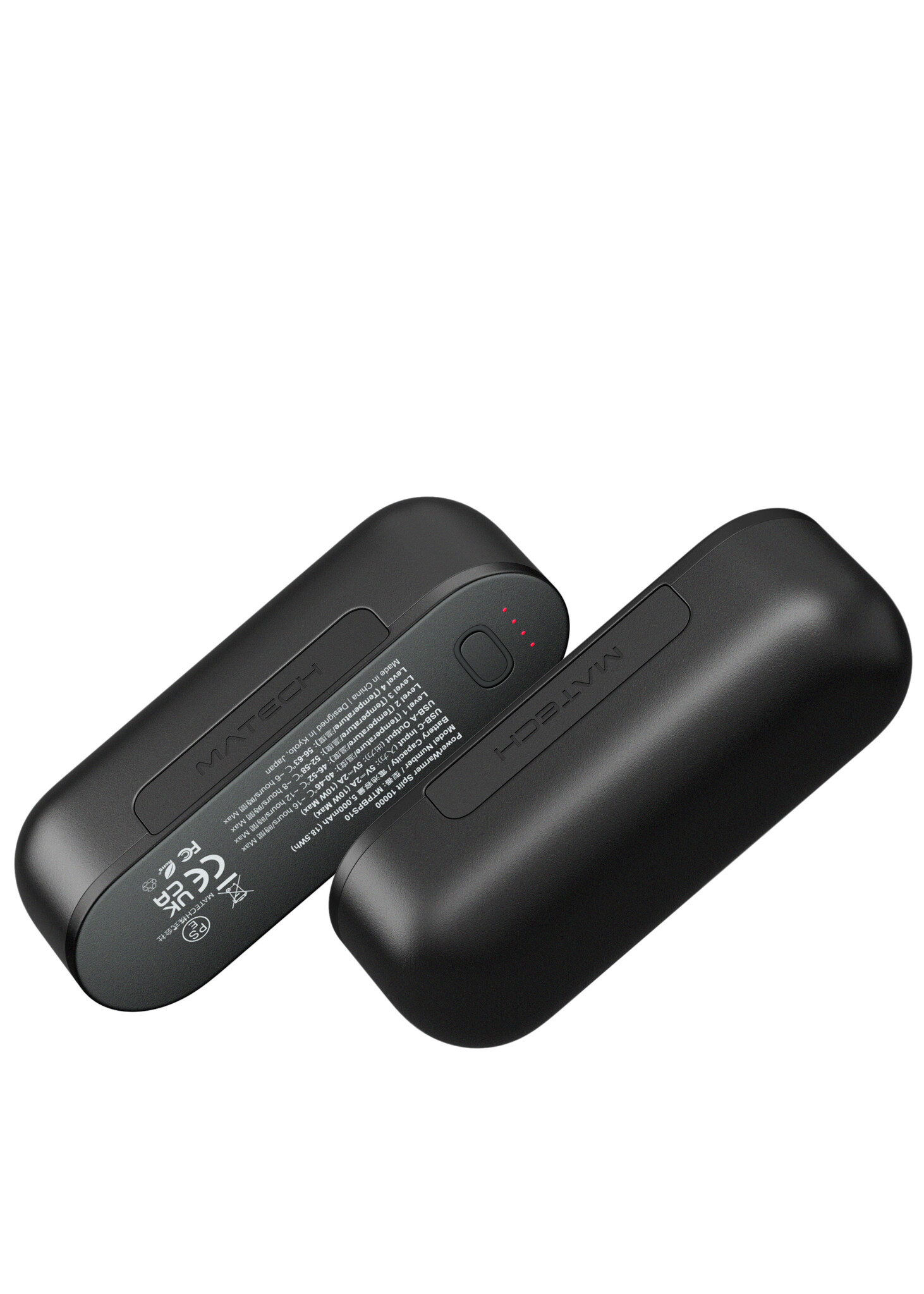 【MATECH】充電式カイロを分離してシェアできる「PowerWarmer Split」を販売開始｜MATECH株式会社のプレスリリース