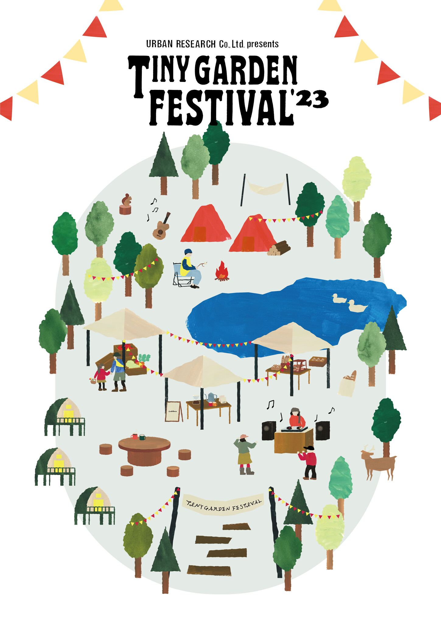 「TINY GARDEN FESTIVAL 2023」第二弾情報解禁!マーケットエリア拡大、入場無料で楽しめる魅力的なコンテンツが多数決定注目のアーティストにはKeishi Tanakaが登場 ...