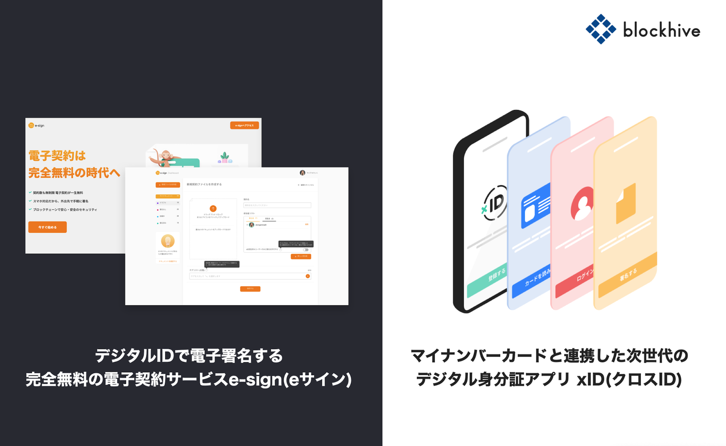 一生無料の電子契約サービス「e-sign」が提供開始 デジタル身分証アプリ「xID」も同時リリース｜xIDのプレスリリース