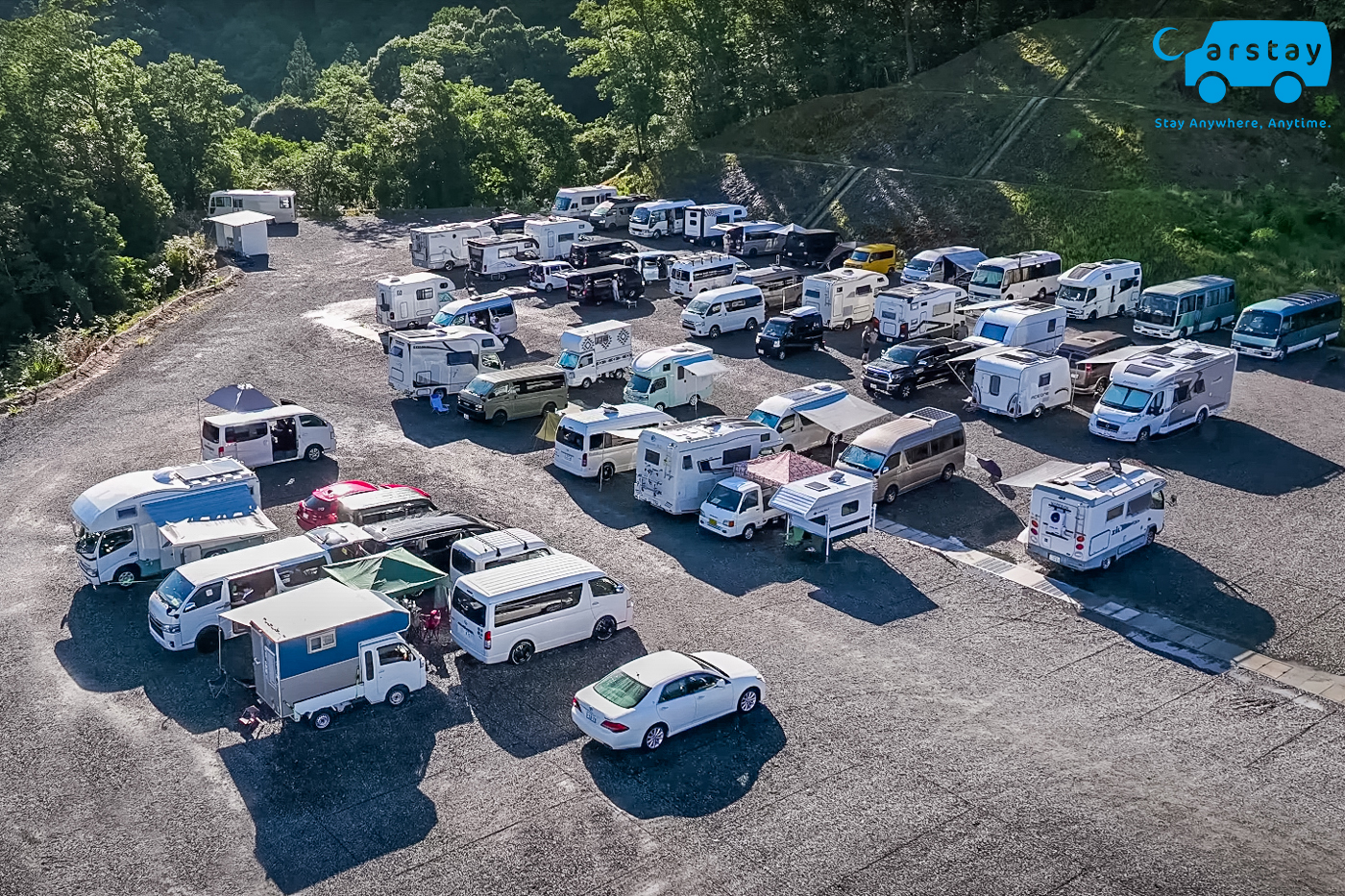 VISONとCarstay、国内最大級の車中泊スポット 伊勢志摩エリアのリゾート施設にオープン｜Carstay株式会社のプレスリリース