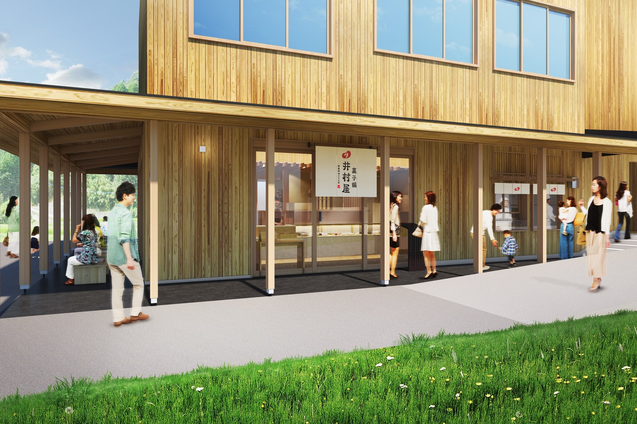井村屋の和菓子の直営店舗が待望のopen！ 和菓子屋『菓子舗井村屋』7月20日（火）開業｜井村屋のプレスリリース