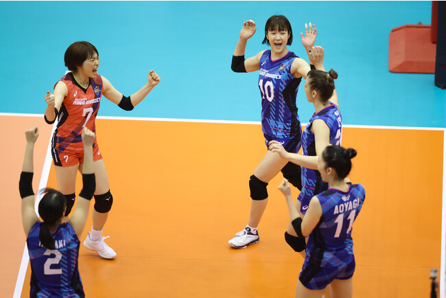 【バレー/Vリーグ】V1男子・パナソニックがWD名古屋にストレート勝ち！V1女子・NECがJTを下しファイナルへの望みを残す｜JVLのプレスリリース