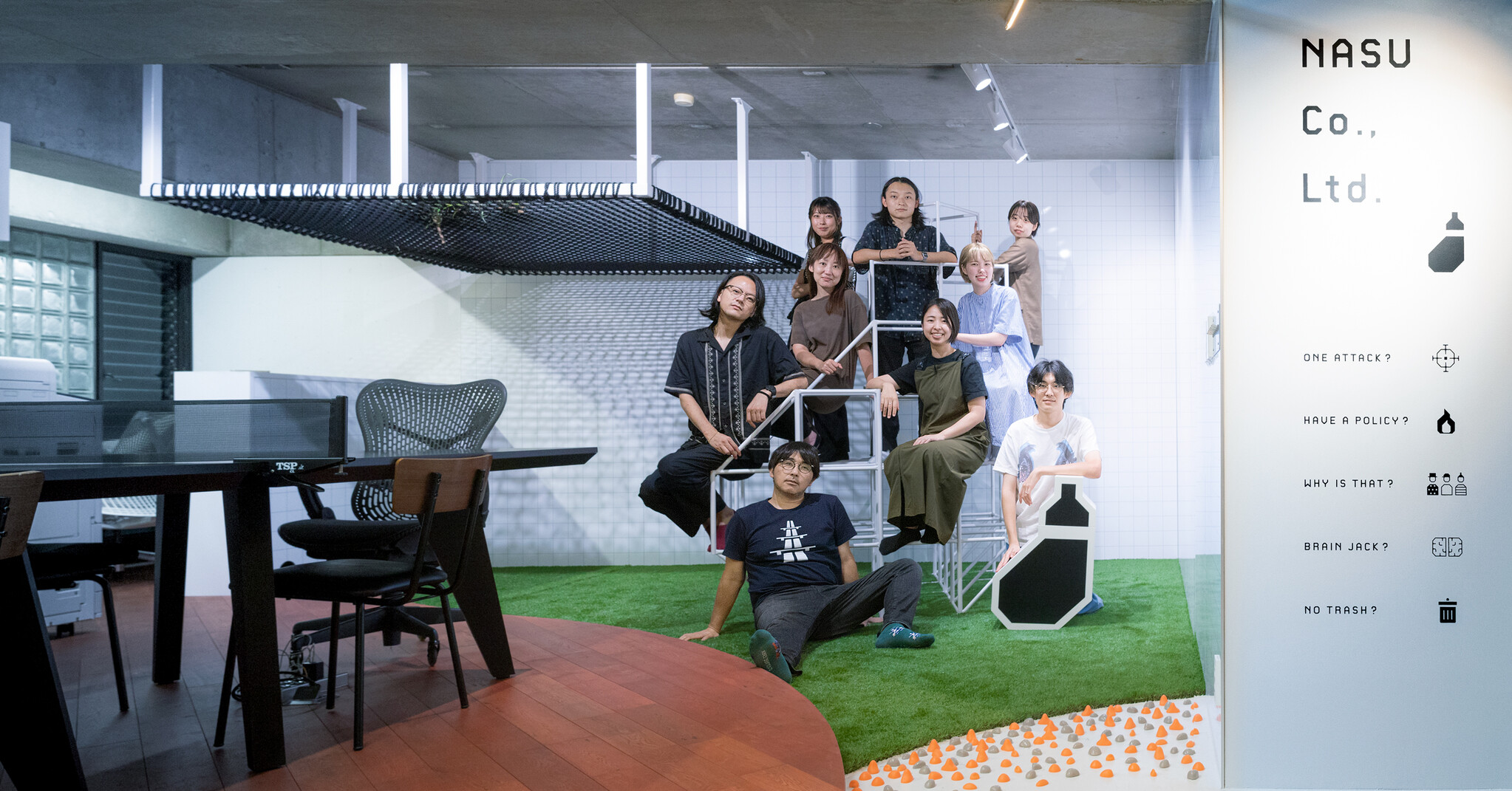 勝てるデザインカンパニー「NASU」とリノベーションのパイオニア「アートアンドクラフト」によるオフィスデザイン。株式会社NASUの新オフィス ...