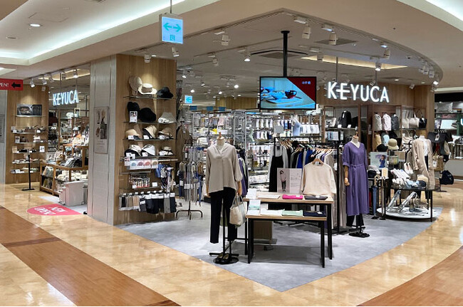 それぞれのライフスタイルにあった「ちょうど良い」を提案するKEYUCA 九州初となる『KEYUCA アミュプラザ博多店』を4月6日にオープン｜河淳株式会社のプレスリリース