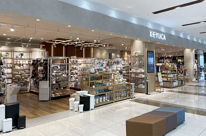 ライフスタイルショップKEYUCA 「ヒルズウォーク徳重ガーデンズ店」をオープン｜河淳株式会社のプレスリリース