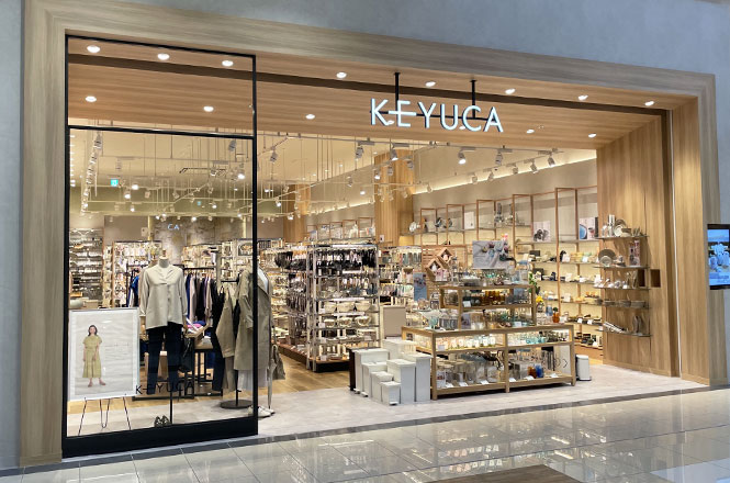ライフスタイルショップKEYUCA 宮城県エリアに2店舗目となる「イオンモール名取店」をオープン｜河淳株式会社のプレスリリース