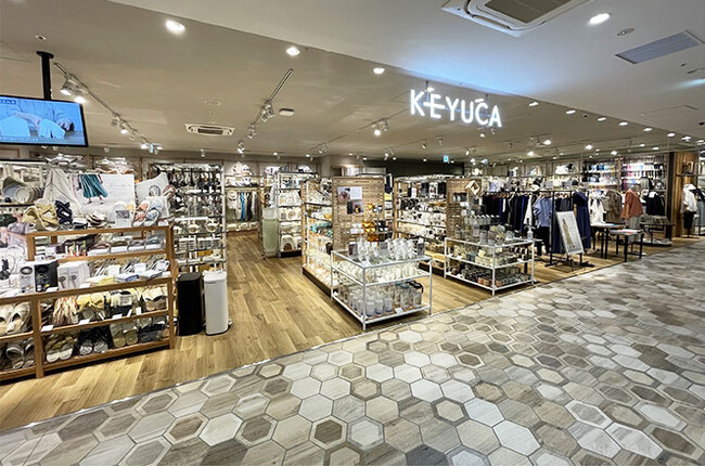 ライフスタイルショップKEYUCA 調布市エリアに「トリエ京王調布店」をオープン｜河淳株式会社のプレスリリース
