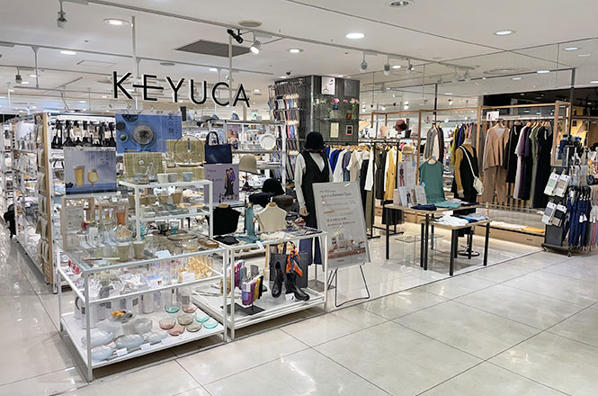 ライフスタイルショップKEYUCA 「青葉台東急スクエア店」が売場を改装しリニューアルオープン｜河淳株式会社のプレスリリース