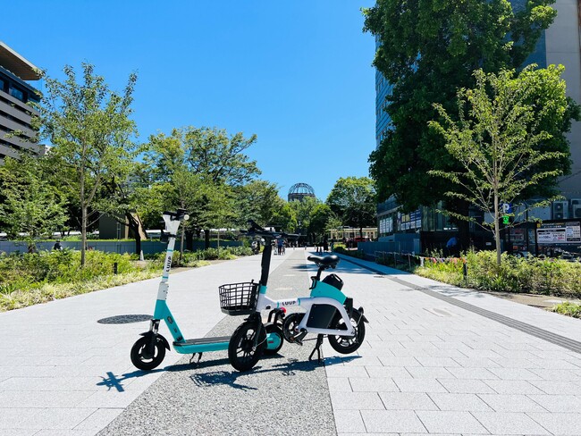広島県初（※1）！広島市で電動キックボードや電動アシスト自転車のシェアリングサービス「LUUP」の提供を開始｜Luupのプレスリリース