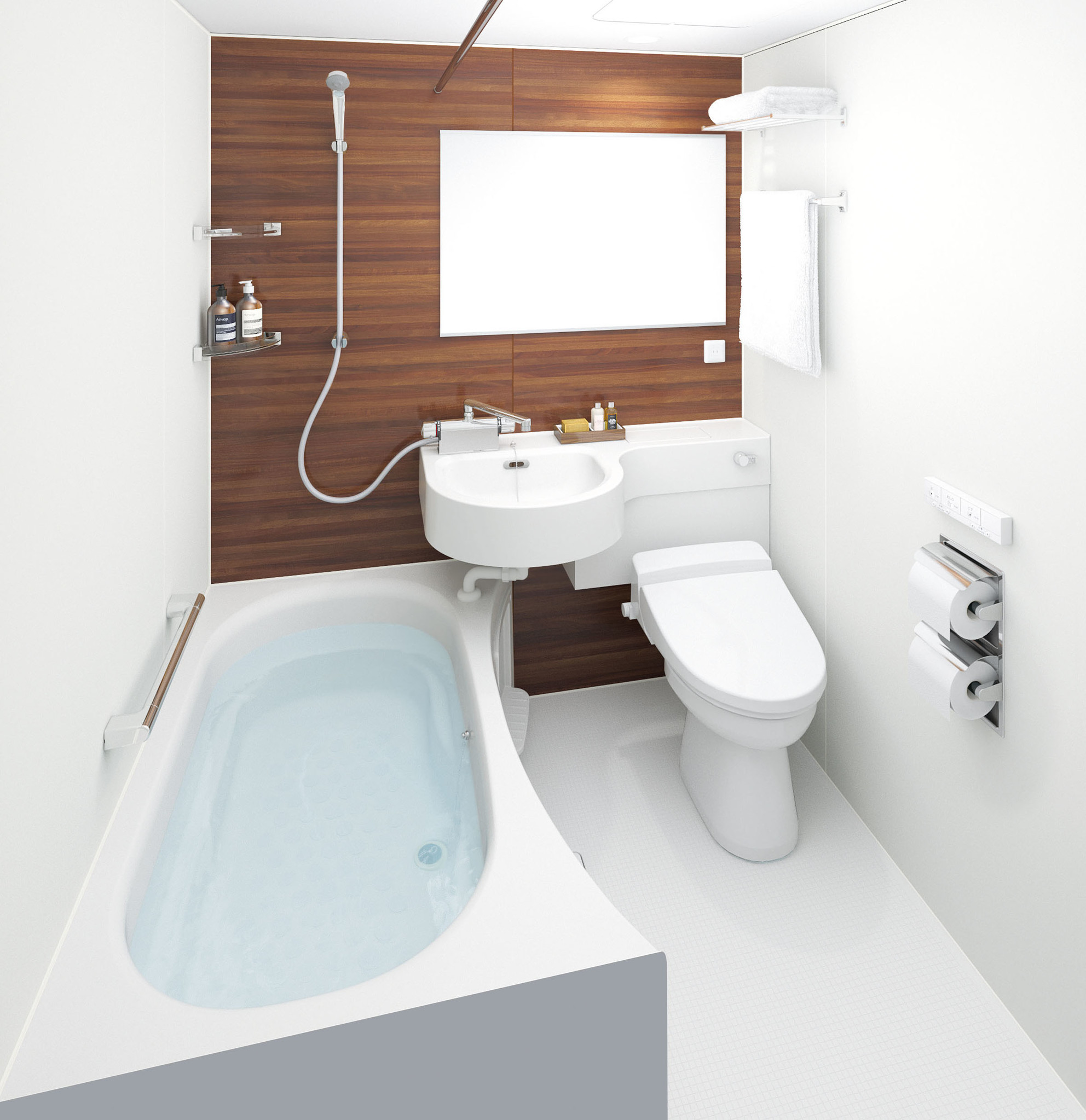 ホテル向けバスルームをマイナーチェンジ。デザイン性を高めたバスルーム「NJHDシリーズ」を11月15日新発売｜ハウステックのプレスリリース