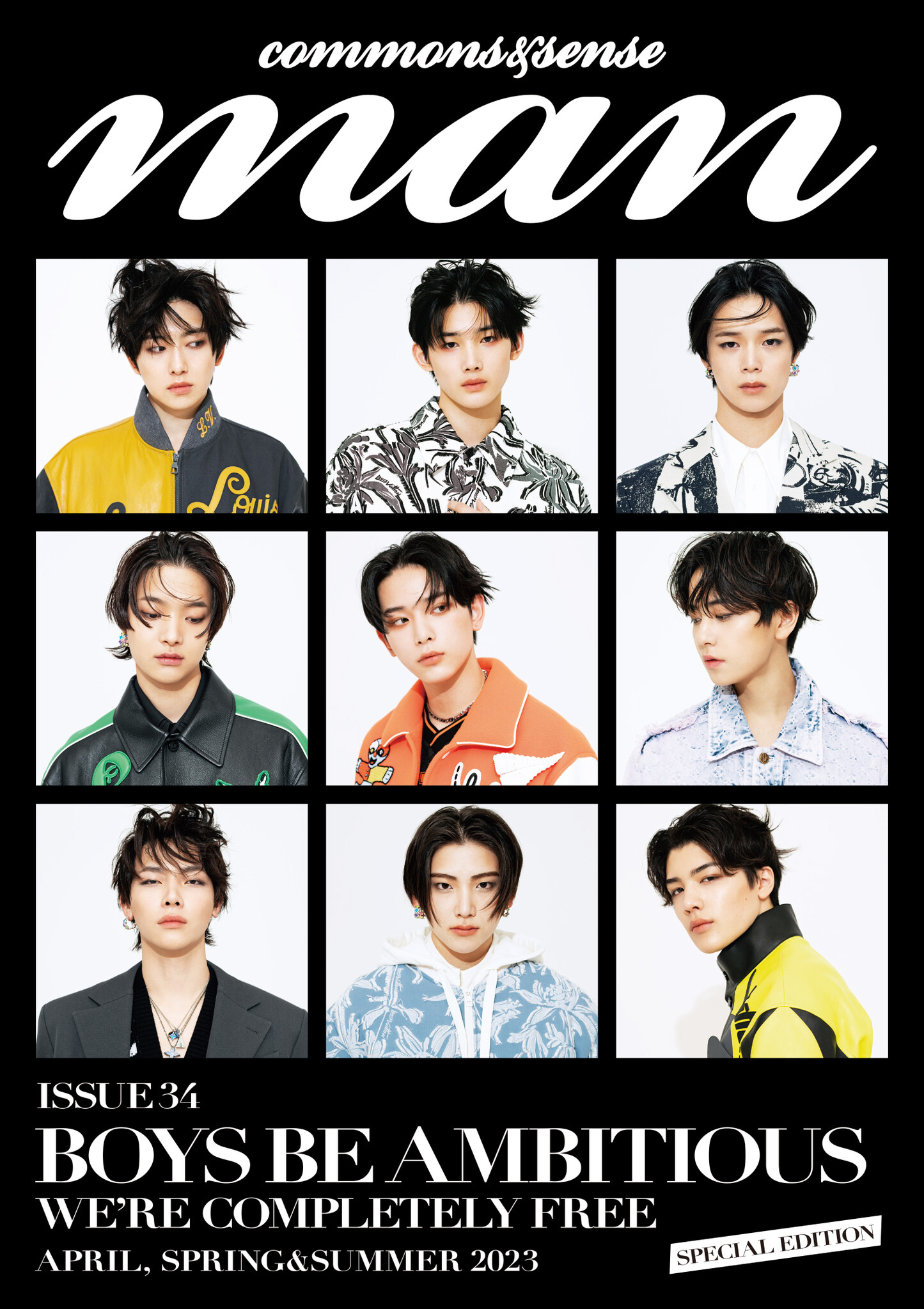 グローバルグループ &TEAMがインターナショナル ファッション マガジンcommons&sense man ISSUE34 LOUIS VUITTON SPECIAL EDITIONの表紙に ...