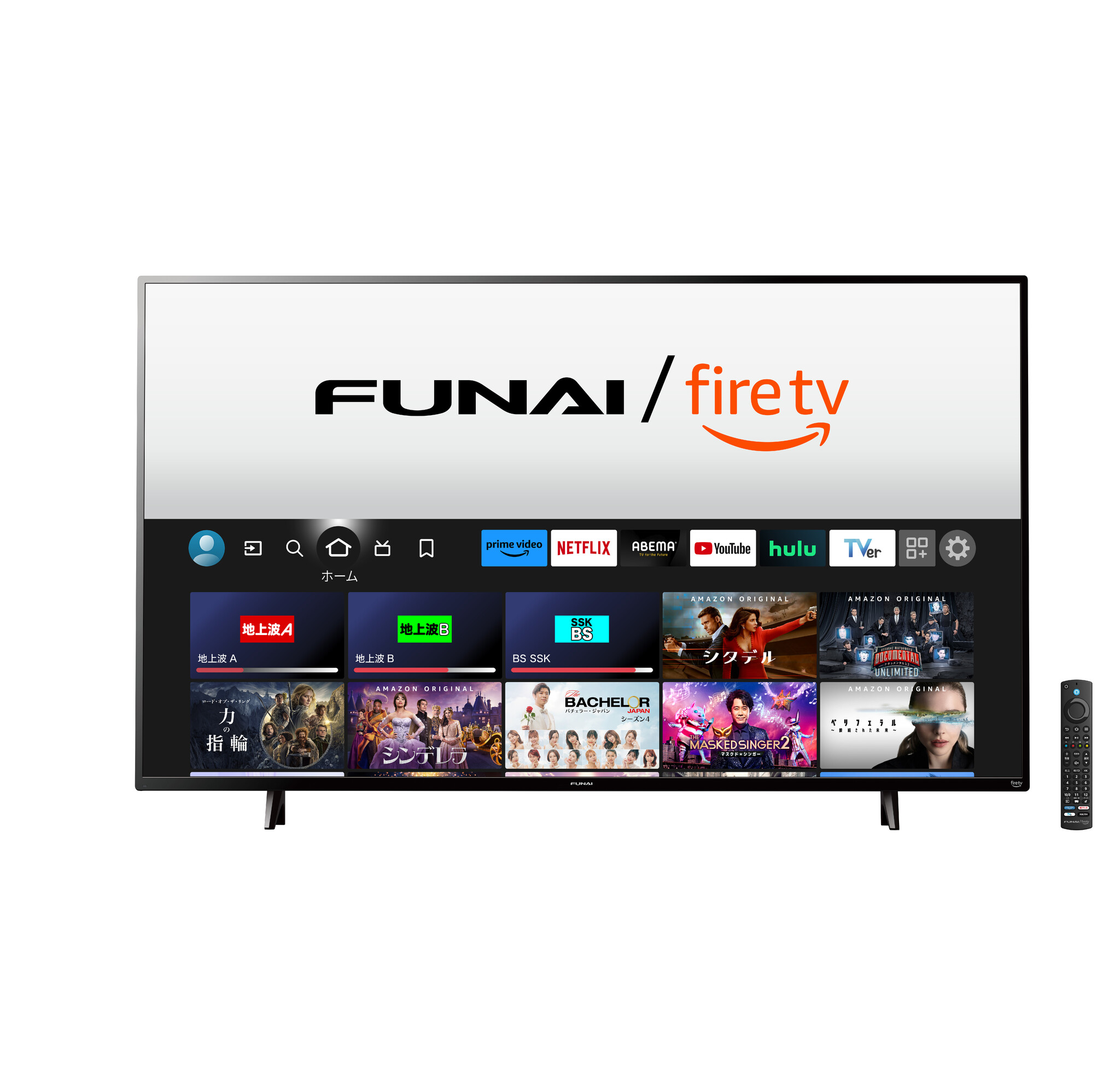 Amazonとヤマダホールディングス、新しい「FUNAI Fire TV搭載スマートテレビ」を発表｜アマゾンジャパン合同会社のプレスリリース