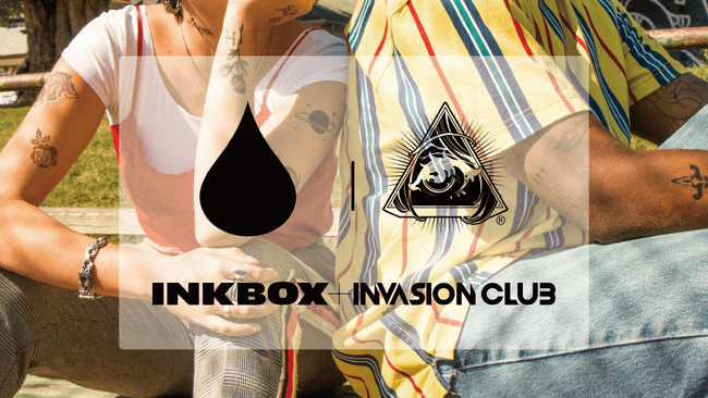 Inkbox Japanがラフォーレ原宿にてInvasion Clubとコラボショップを開催｜inkbox ink Japan合同会社のプレスリリース