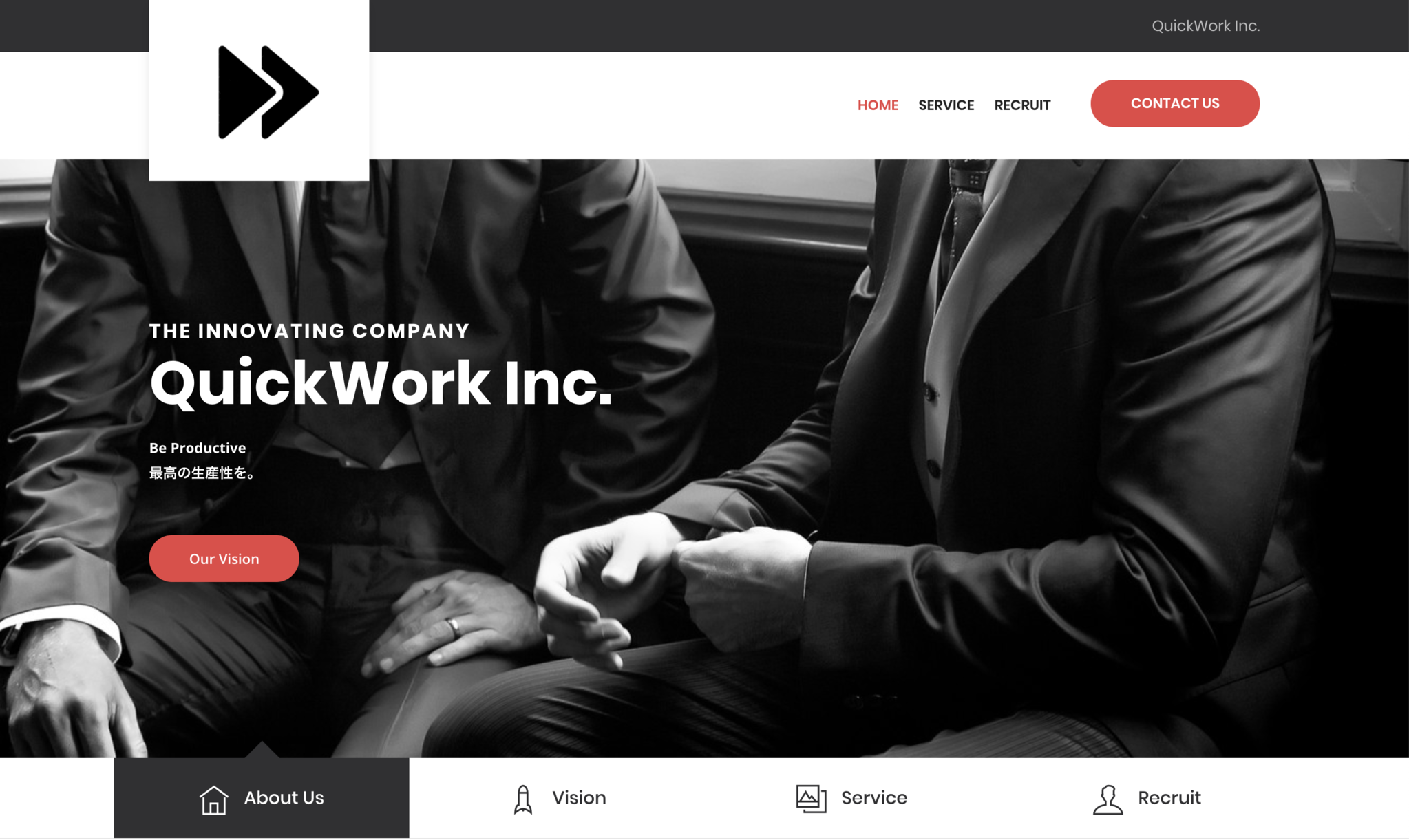 AIスタートアップのQuickWork（クイックワーク）が、コーポレートサイトをリニューアル。会社ビジョンをはじめ、展開する複数のサービスが ...