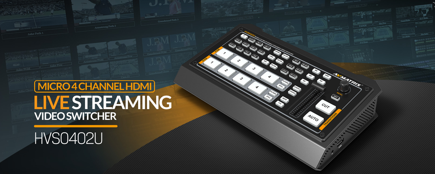 AVMATRIX スケーラー搭載4入力HDMIビデオスイッチャー 2021年4月16日（金）より発売開始！｜株式会社エーディテクノのプレスリリース