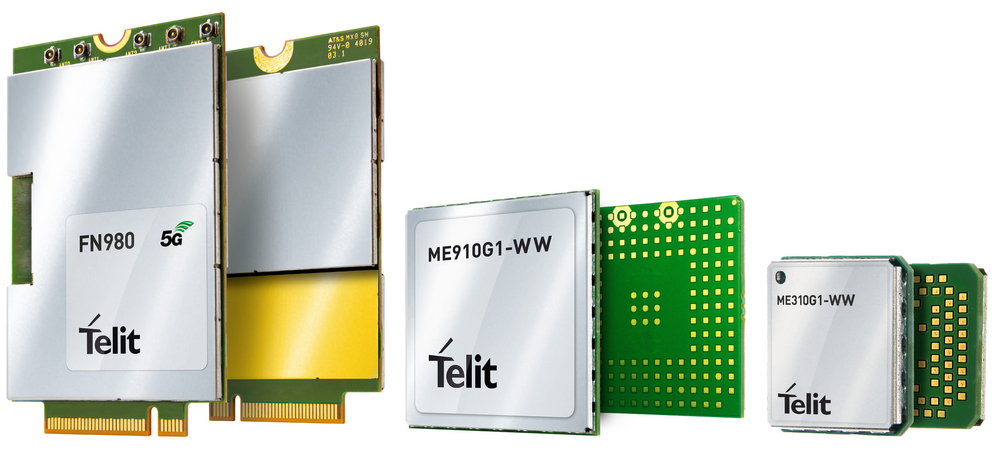 Telit FN980、ME910G1-WW、ME310G1-WWモジュールのKDDI 5GおよびLTE-Mネットワークでの相互接続性試験を ...