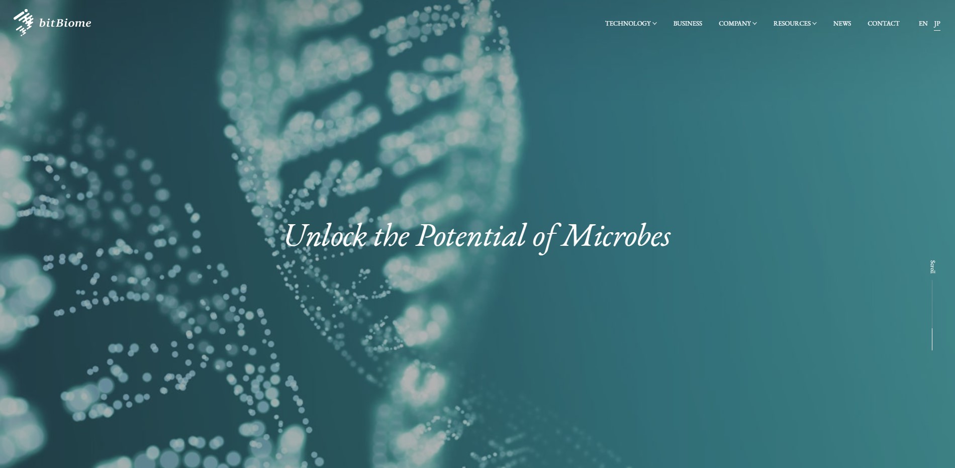 Websiteリニューアル・bit-MAP®アニメーション公開のお知らせ｜bitBiome株式会社のプレスリリース