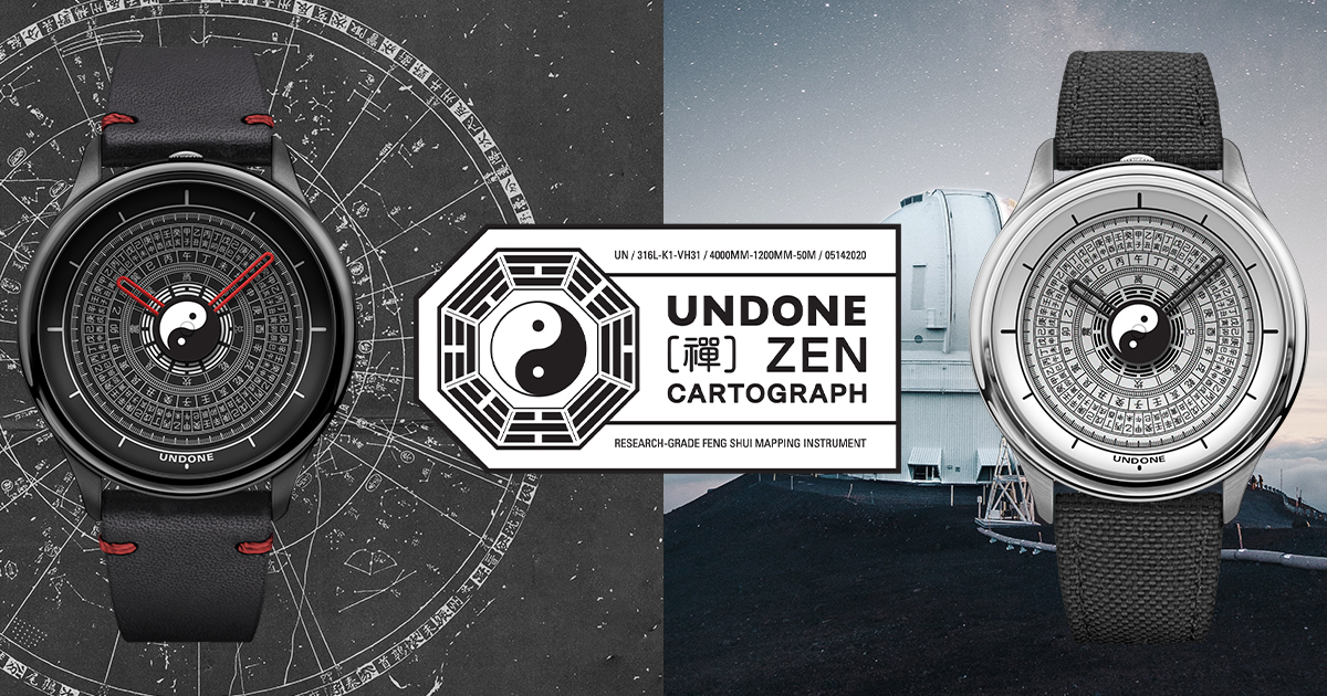 【禅をモチーフとした時計？】カスタムウォッチブランド「UNDONE」から機能的なZEN [禪] シリーズを発売！｜株式会社UNDONE ...