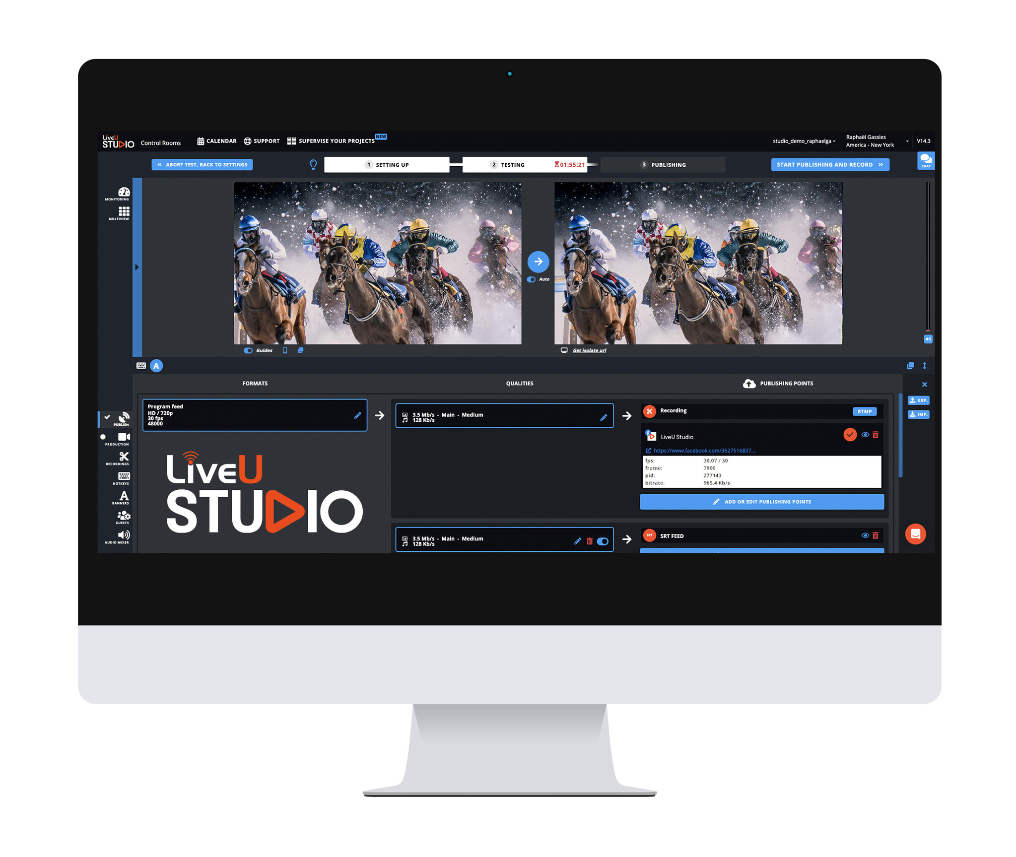 LiveU、LRT™をダイレクトにサポートする初のクラウドIPライブビデオ制作サービス「LiveU Studio」を発表｜LiveU ...