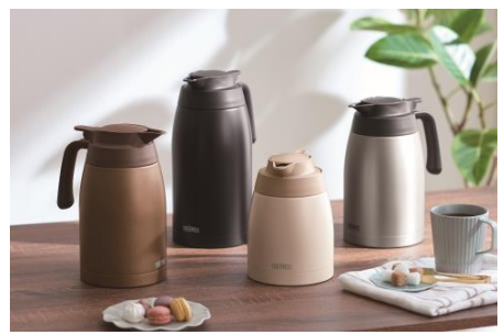 簡単に節電が叶うアイテムとして再注目！『サーモス ステンレスポット（TTB-1001/1501/2001）』を8月21日に新発売｜サーモス ...