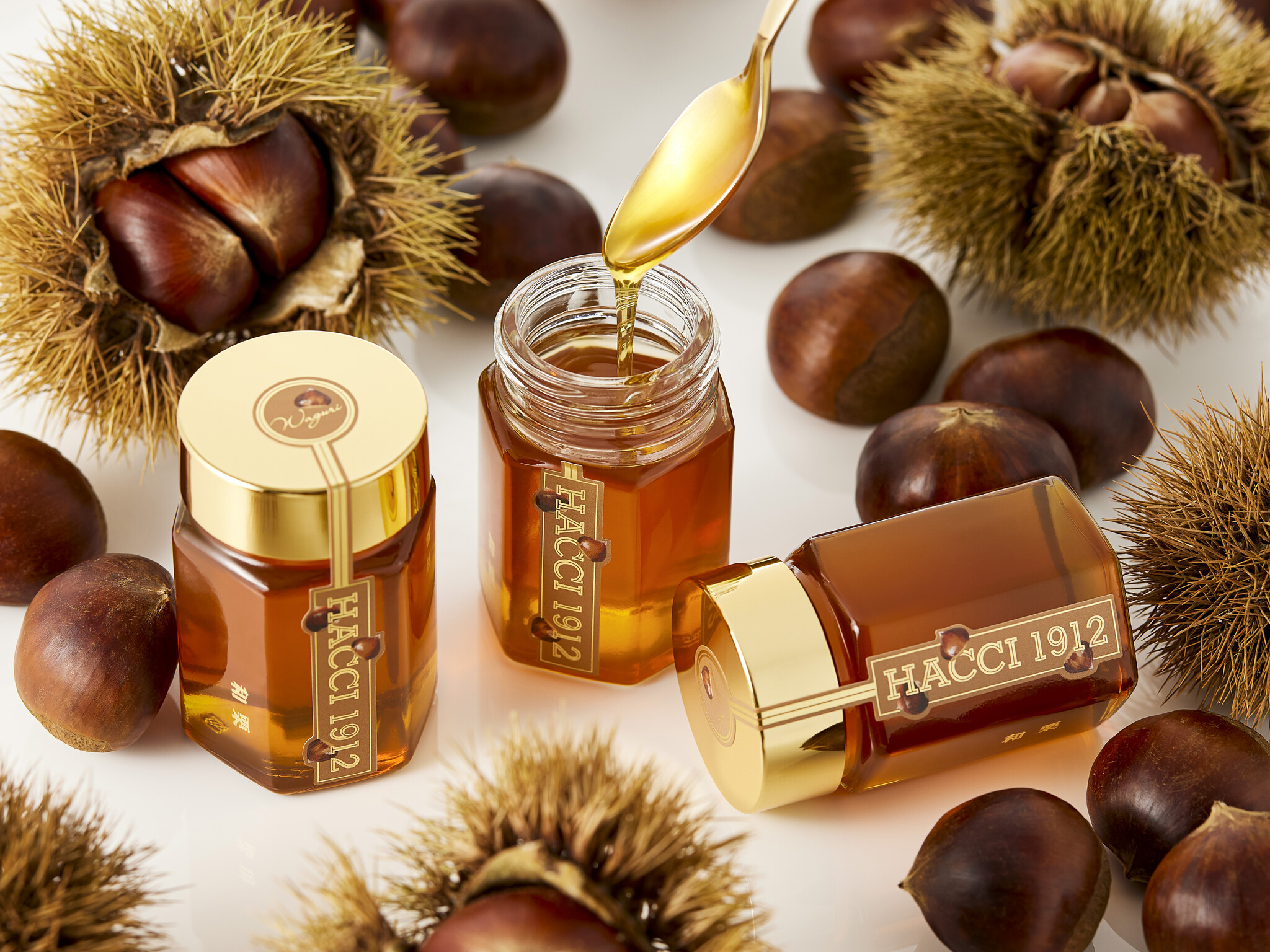 HACCI テーブルハニー 国産 和栗数量限定発売。｜HACCI's JAPAN LLCのプレスリリース