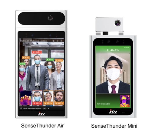 出荷台数NO.1*¹AI温度検知端末「SenseThunder」、ビックカメラで販売を開始｜JCVのプレスリリース