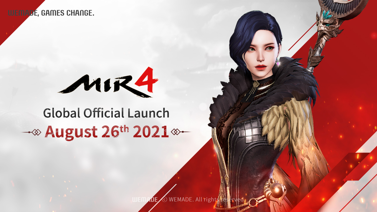 大作モバイルMMORPG「MIR4」 正式サービス開始日が決定！｜株式会社Wemade Onlineのプレスリリース