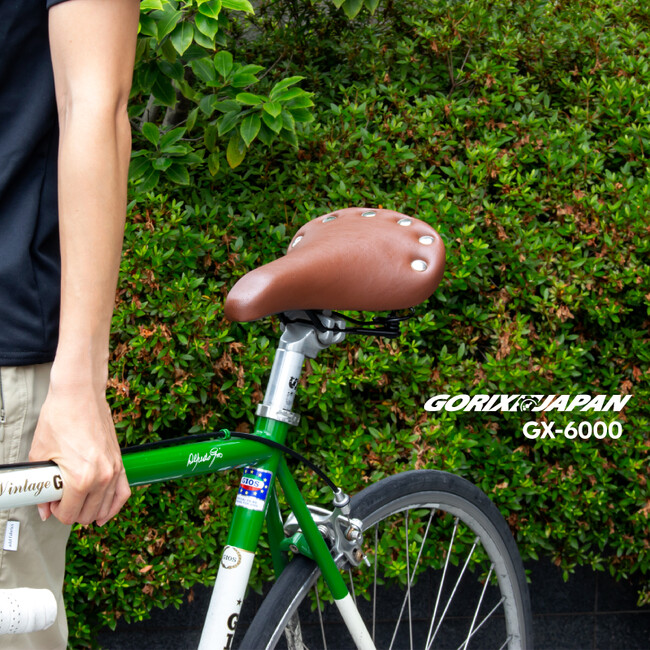 【新商品】【クラシック感 サスペンション付き 】自転車パーツブランド「gorix」から、自転車サドル Gx 6000 が新発売