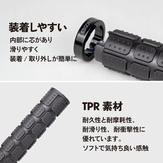 （プレスリリース）自転車パーツブランド「GORIX」が新商品の、自転車グリップ(GAJA BLOCK)のXプレゼントキャンペーンを開催!!【～9/9(月)23:59まで】｜ニフティニュース