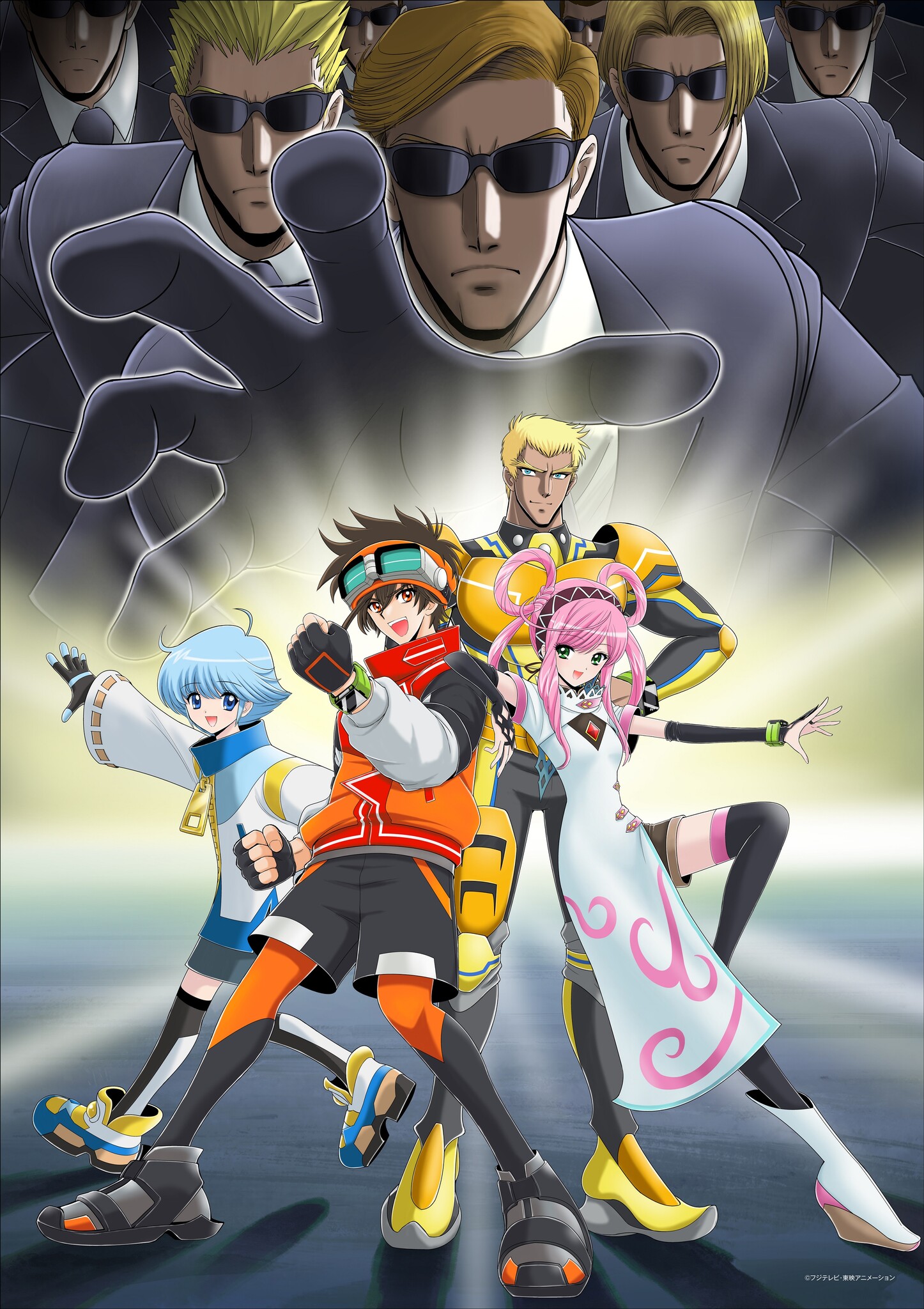 Tvアニメ「逃走中 グレートミッション」キャラクター原案 岡野剛先生描き下ろしビジュアルが解禁！さらに、制作の舞台裏を語ったコメントも到着！ ｜東映アニメーション株式会社のプレスリリース