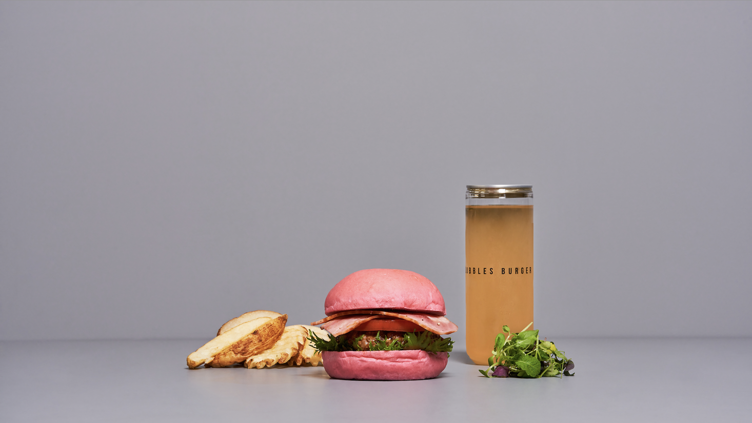 ”罪な映えバーガー”としてSNSで話題の「BUBBLES BURGER」にて、植物由来のカラフルバンズを使用した新メニュースタート！｜株式会社 ...