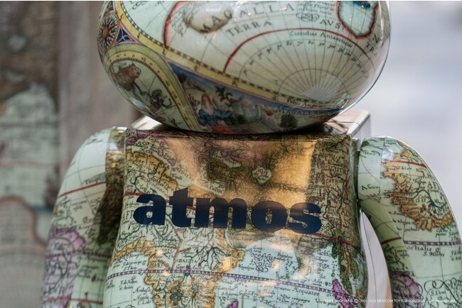 atmosより、ヴィンテージマップのパターンを落とし込んだ「BE@RBRICK atmos AGED MAP」が登場。｜Foot Locker ...