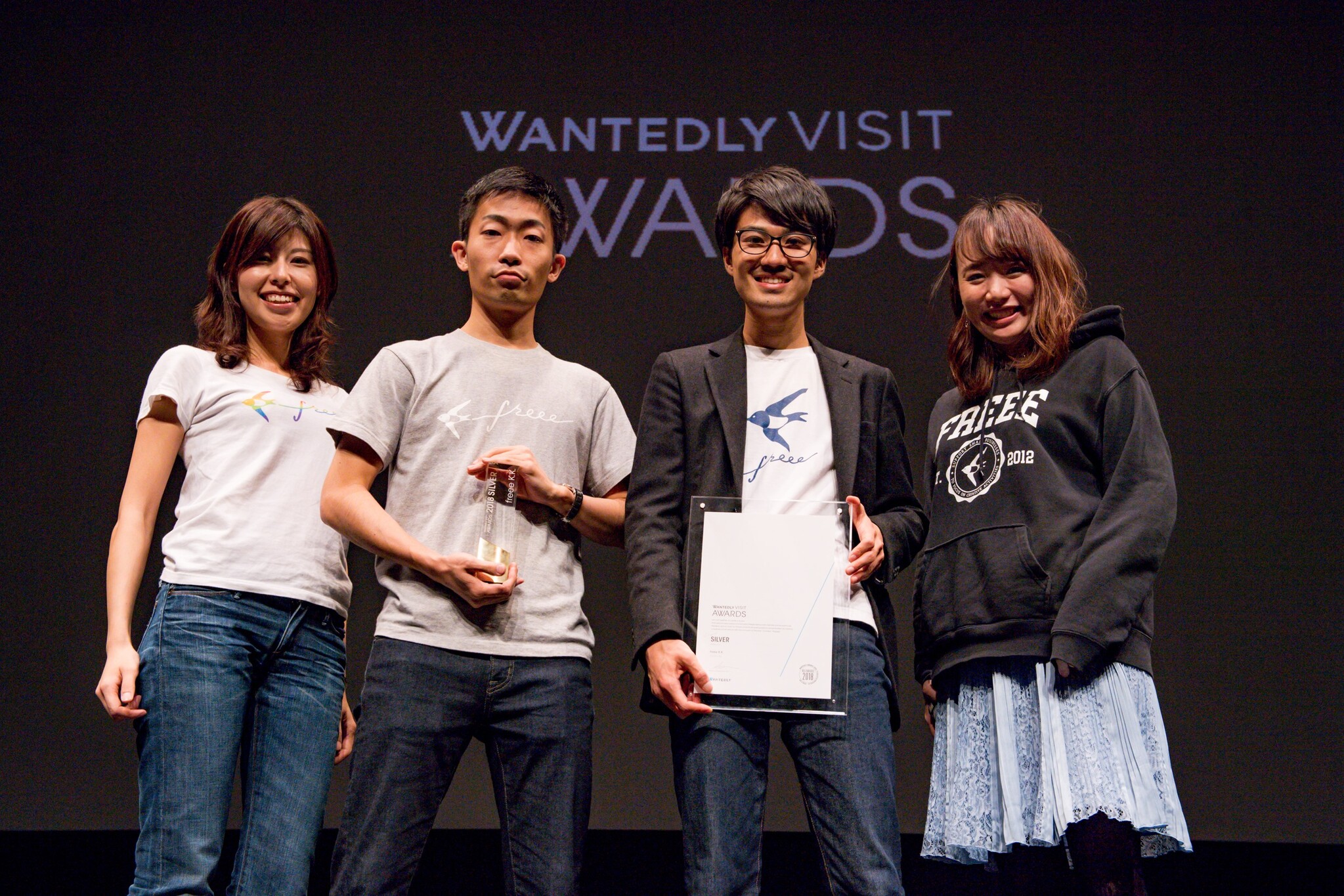 freee、「WANTEDLY VISIT AWARDS 2018」でSilver賞を受賞｜freeeのプレスリリース