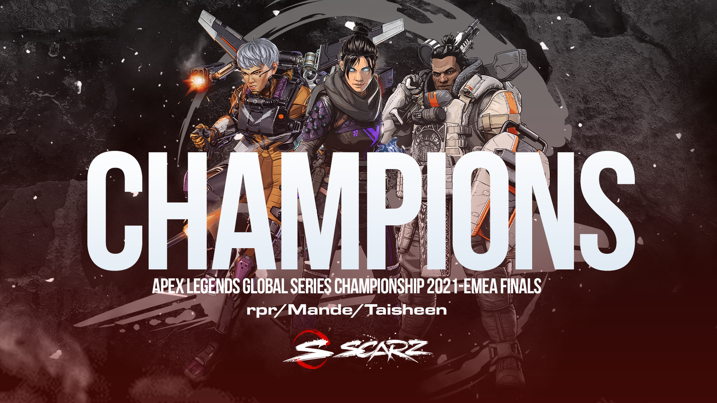 プロeスポーツチームSCARZのApexLegends部門が優勝、公式大会Apex Legends Global Series ...