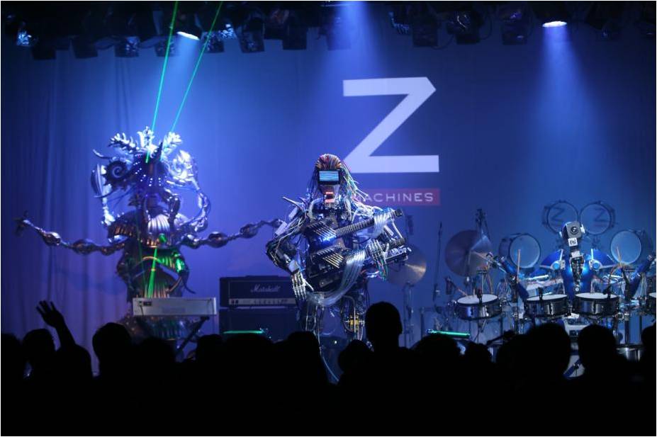 世界中が注目している ソーシャル・パーティー・ロボットバンド『Z-MACHINES』 7月13日に開催されるフリーフェスティバル ...