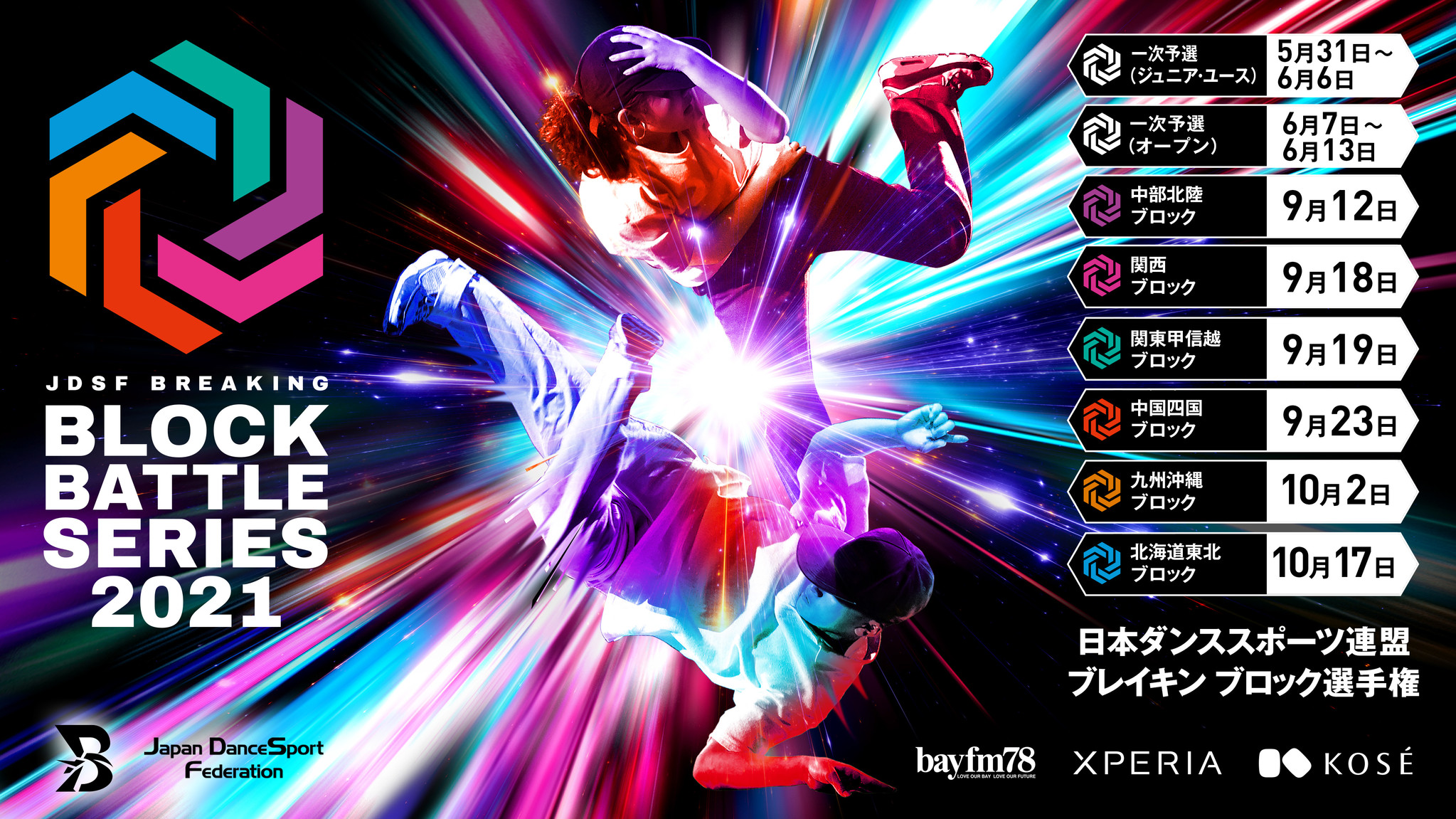 2024年 注目新種目 ダンススポーツ ブレイキン「ブレイキン ブロック選手権 2021」を開催！｜JDSFのプレスリリース