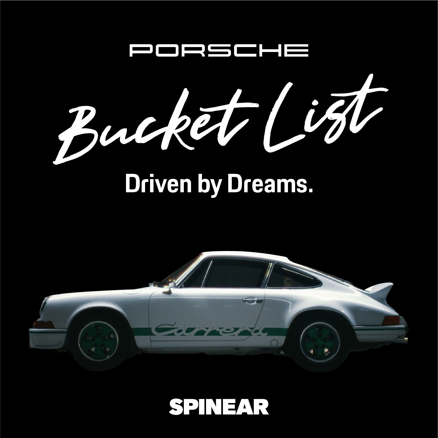 ポルシェとSPINEARの連動ポッドキャスト『Bucket List -Driven by Dreams- powered by ...