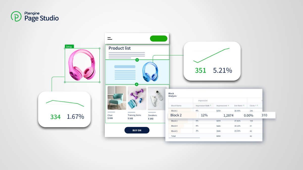 ページ制作・分析・改善を最短1日で実現 「Ptengine Page Studio（β版）」無料提供を、本日より期間限定で募集｜株式会社Ptmindのプレスリリース