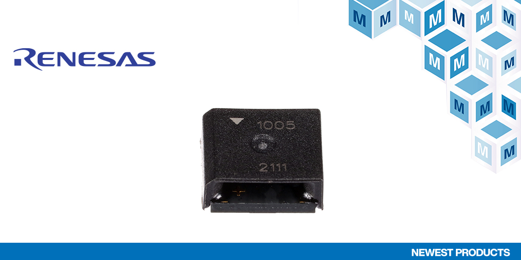 マウザー、Renesas FS1015およびFS3000大気速度センサモジュールの取り扱いを開始｜Mouser Electronics ...
