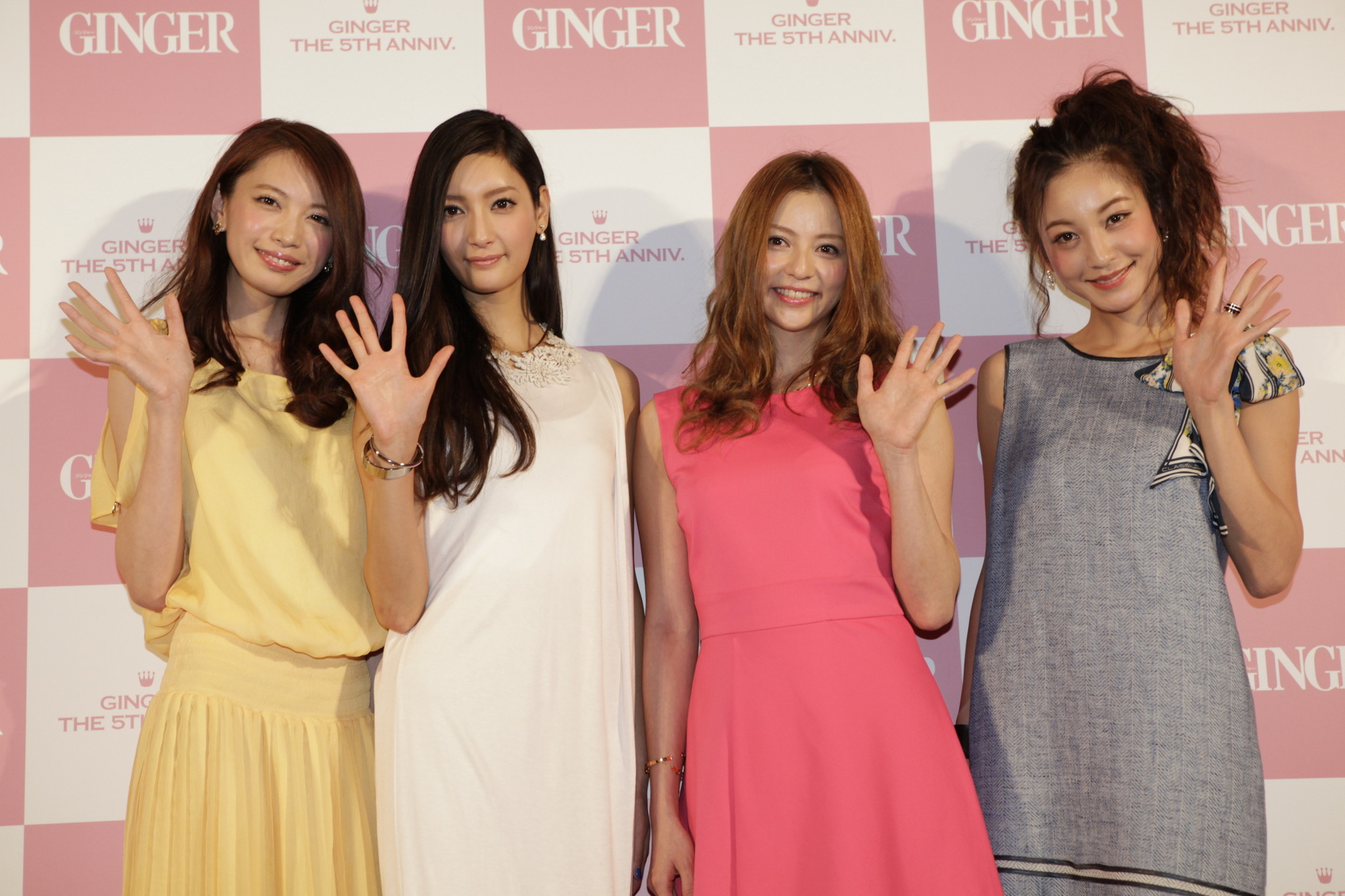 GINGER創刊5周年イベント開催！ 豪華モデルと読者100名が集結！｜株式会社 幻冬舎のプレスリリース