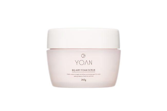 ナチュラルスキンケアブランド YOAN〈ユアン〉が、ボディソープとしても使える泡立つボディスクラブを7月26日(水)より発売｜株式会社KYUのプレスリリース