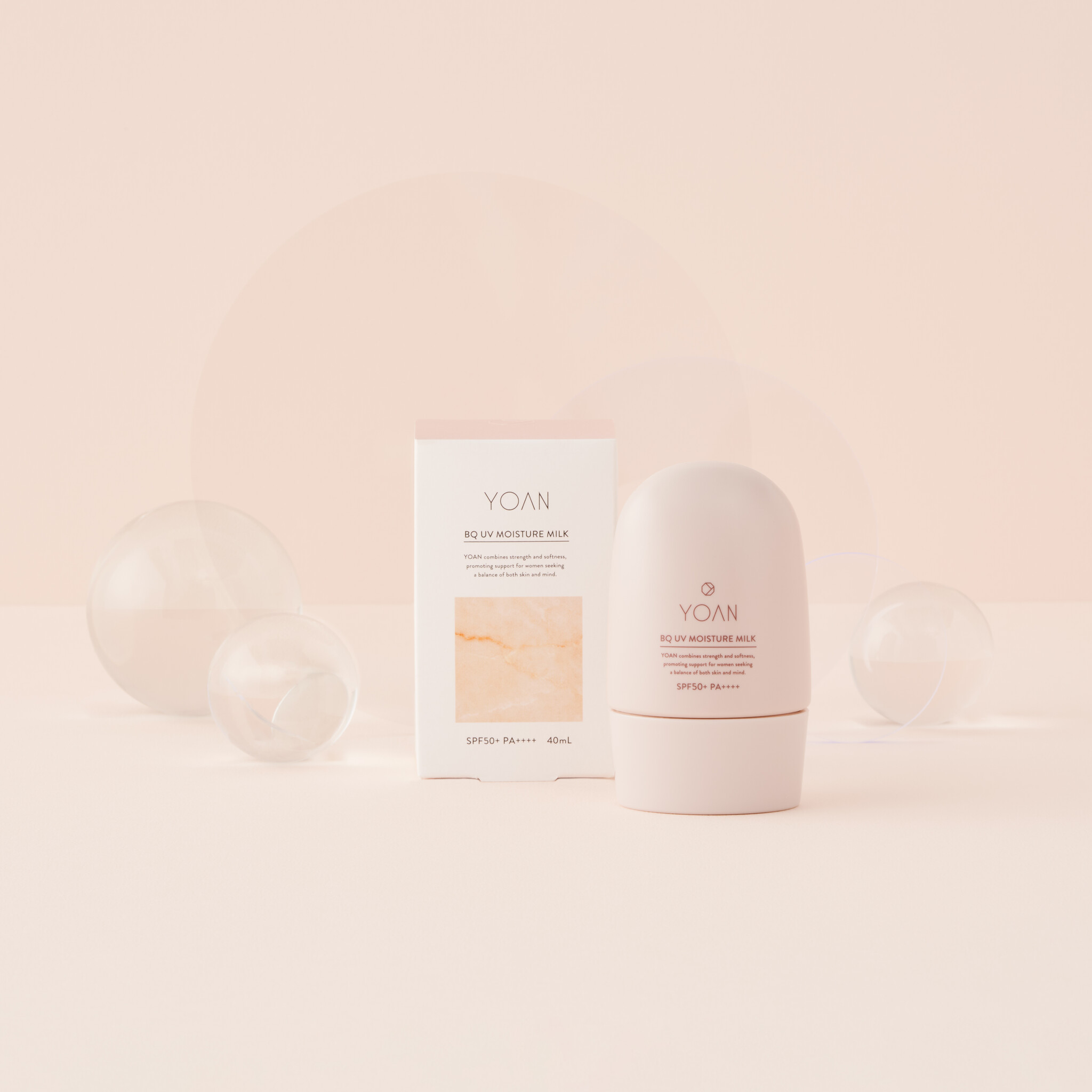 ナチュラルスキンケアブランド「YOAN」より 角質ケアと保湿が同時に叶う、スキンケアUVが新登場 ノンケミカル処方に起きがちな白浮きを抑えながら、透明感※1のある肌へと導くUVミルク｜株式会社 ...