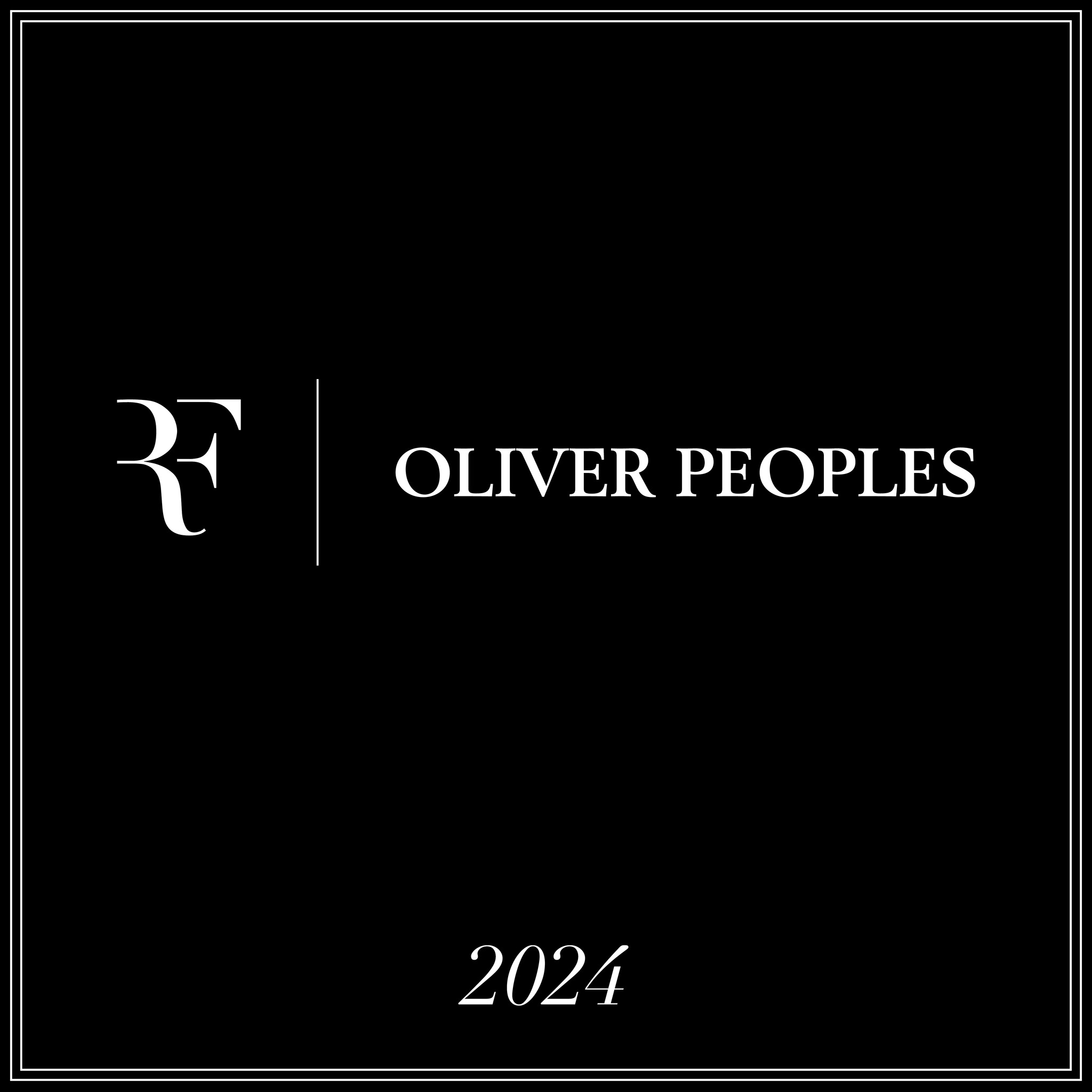 オリバーピープルズ、ロジャー・フェデラー（RF）とコラボレーション｜Oliver Peoplesのプレスリリース