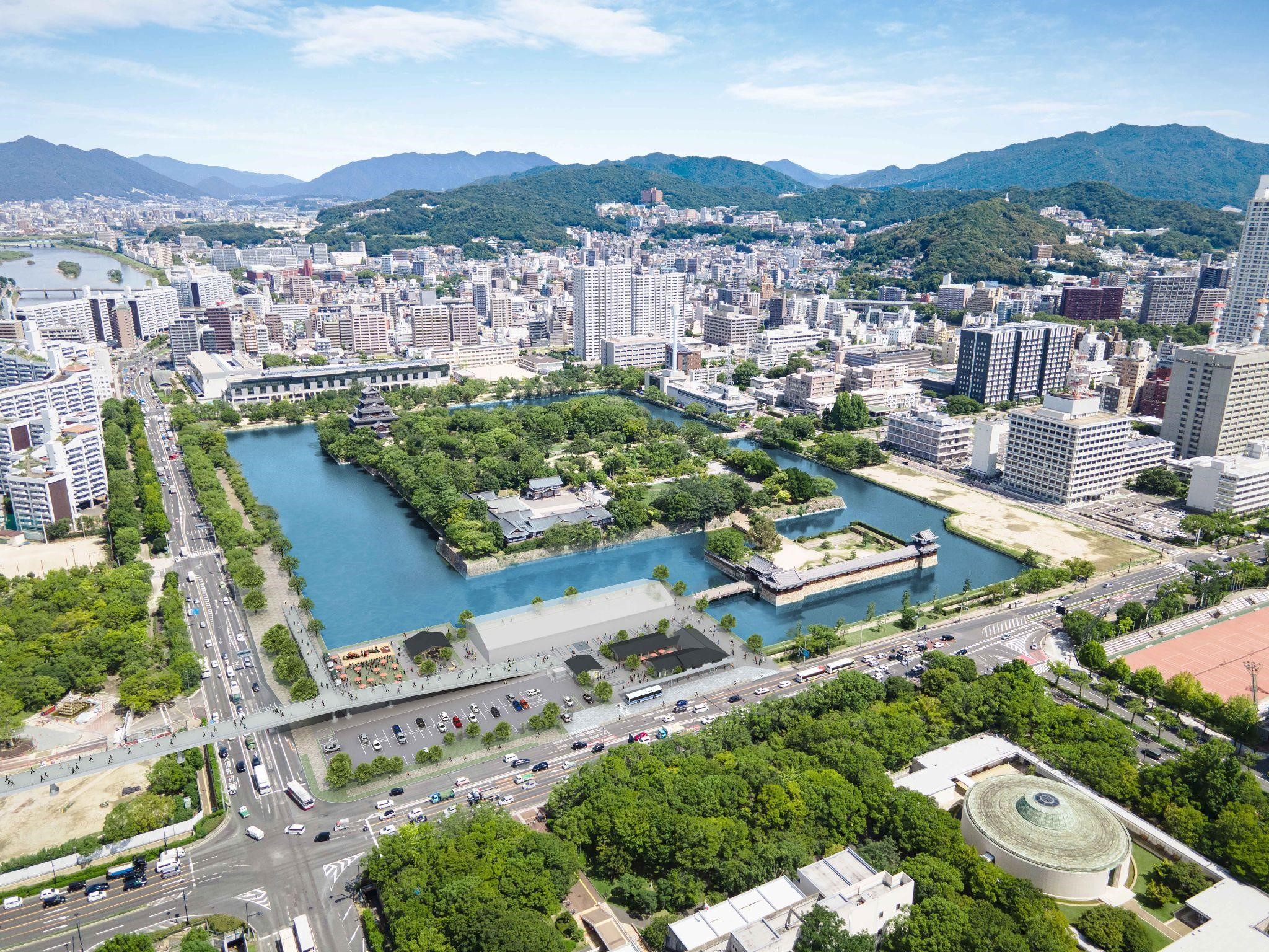 「広島城三の丸整備等事業（Park-PFI事業）」における公募設置等計画の認定および指定管理者の指定について｜RCCのプレスリリース