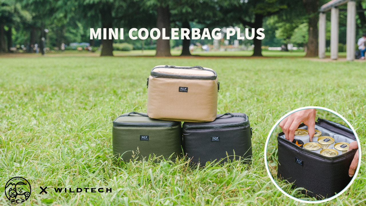 【新商品情報】いつもよりもちょっと多めに持ち運べる”ミニクーラーバッグプラス”が登場！W.C.P×WILDTECH｜株式会社エクスプラスのプレスリリース