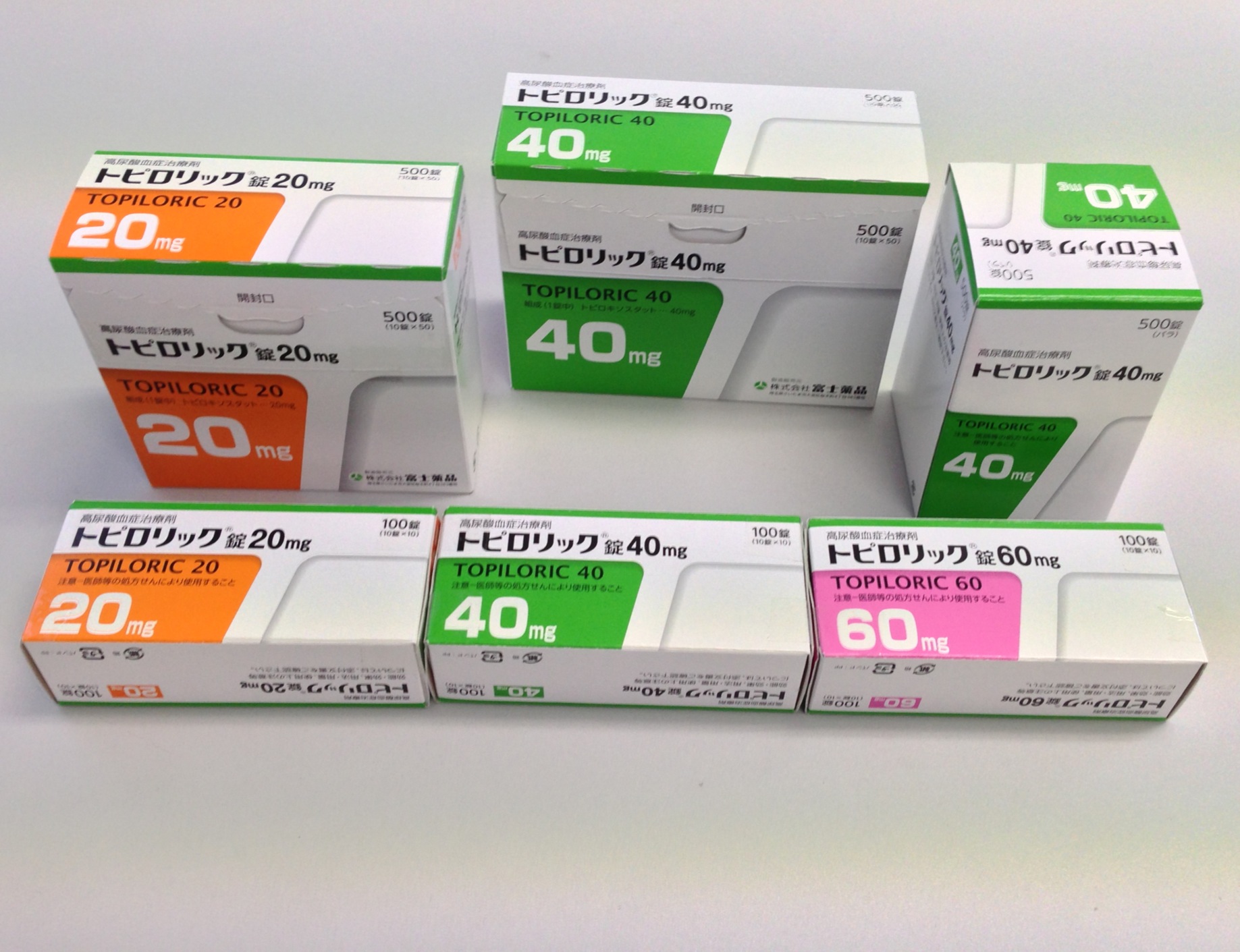 痛風・高尿酸血症治療剤 「トピロリック®錠」製造販売承認取得のお知らせ｜株式会社富士薬品のプレスリリース