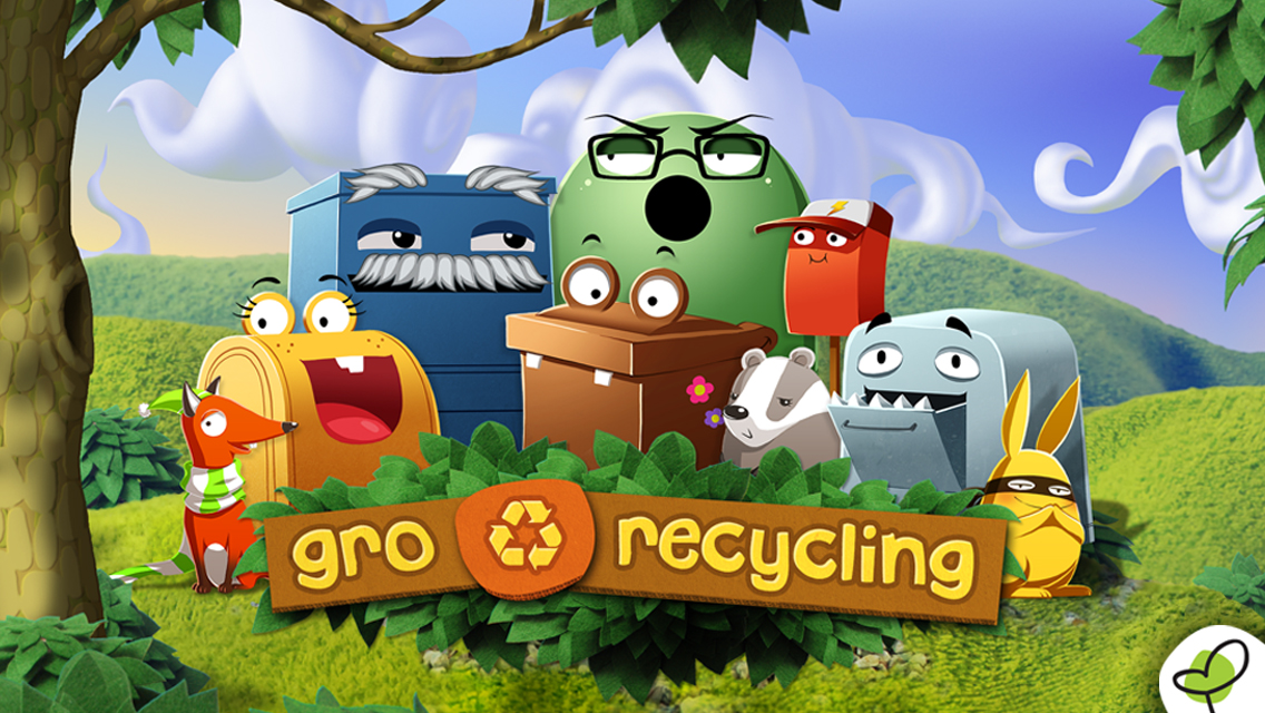 全く新しいキッズアプリ Gro Recycling｜Gro Playのプレスリリース