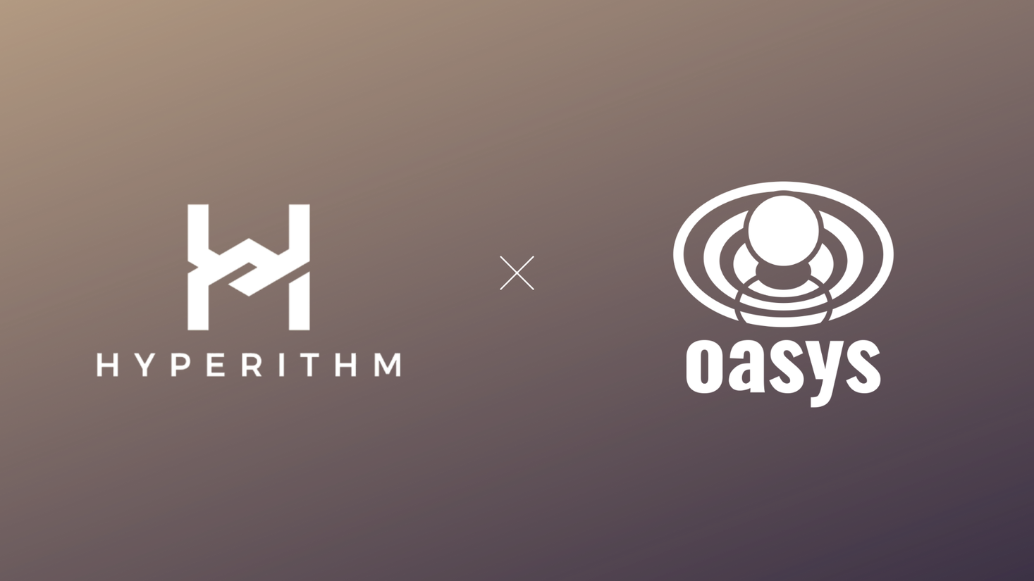 Hyperithm、ゲーム特化型ブロックチェーン「Oasys」に出資｜株式会社HYPERITHMのプレスリリース