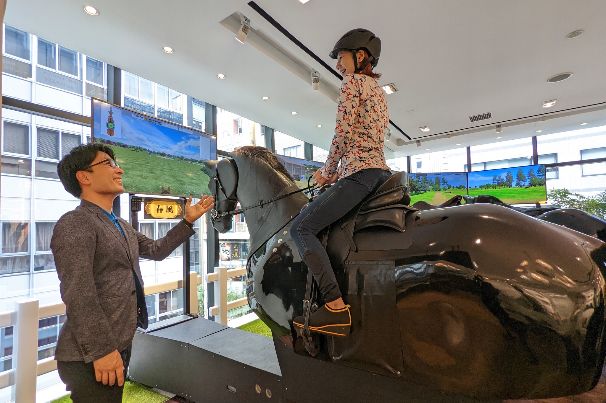 新球場ES CON FIELD HOKKAIDOTOWER 11内に「スタジオ型乗馬クラブ」展開のお知らせ｜株式会社 ファイターズ スポーツ ...